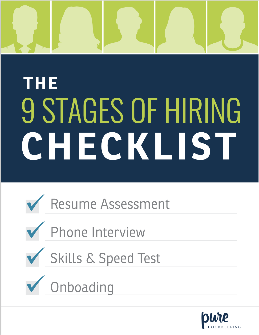 9 Stages of Hiring Checklist